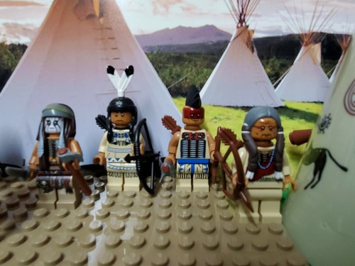 LEGO Native American Indian Village Settlement NEW 100% Genuine LEGO | eBay