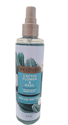 Love Beauty Planet Beloved Cactus Flower & Basil Fragrance Body Mist 8 ...