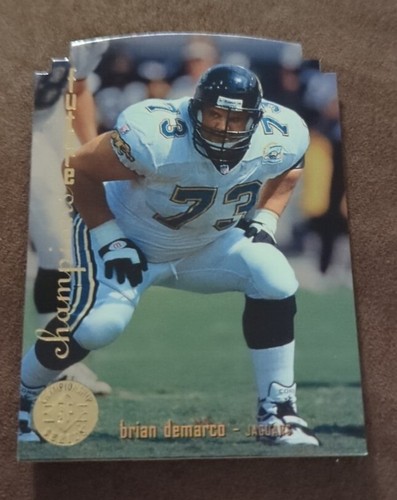 1995 SP Championship Football Card #6 Brian DeMarco Rookie NM Condition ...