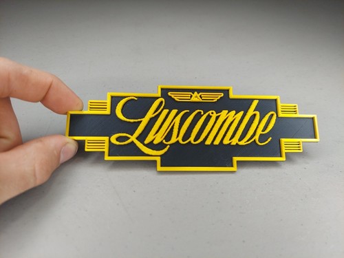 Luscombe Aircraft Airplane Instrument Panel Emblem 3D Printed | eBay