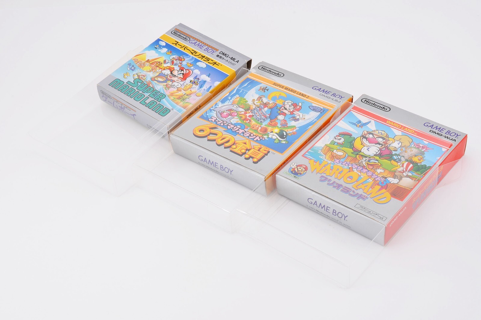 Lot 3 Nintendo Gameboy GB Super Mario Land 1 2 3 Set w/Box Manual ...