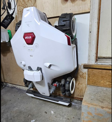 Wall Mount Storage Kit for LUBA 2 Series Robotic Lawn Mowers | eBay