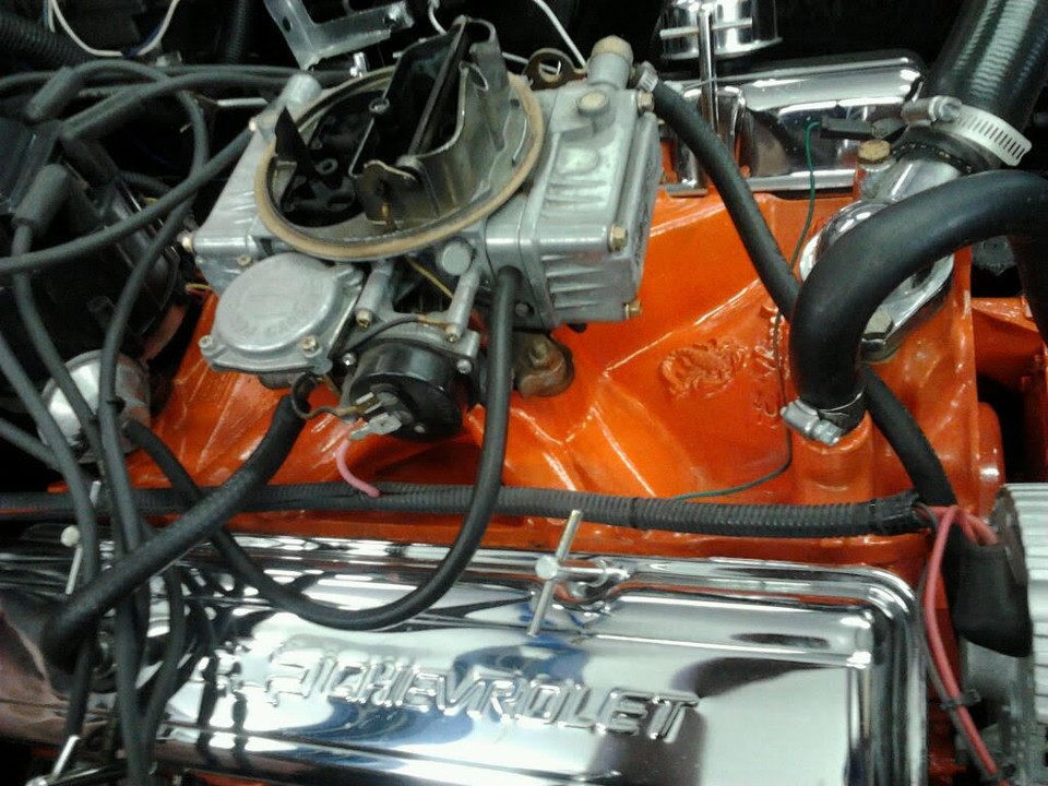 TURN KEY SMALL BLOCK CHEVROLET MUSCLE CAR ENGINE ( VERY COMPLETE FOR ...