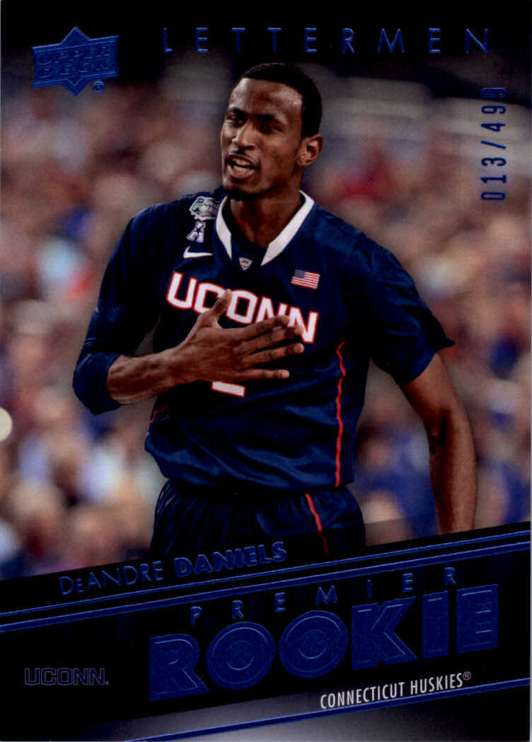 2014-15 Upper Deck Letterman Blue #78 DeAndre Daniels | eBay