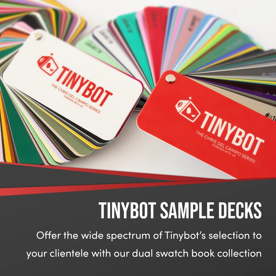 Tinybot Vinyl Automotive Vehicle Wrap Swatch Sample Book Deck | eBay
