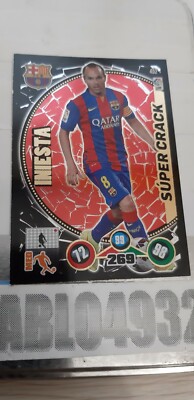 ADRENALYN XL 2014 2015 SUPERCRACK N°452 INIESTA | eBay