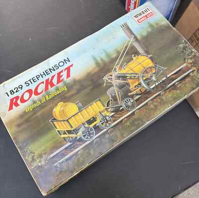 Minicraft 1829 Stephenson Rocket & Monogram Big Boy Locomotive Model ...