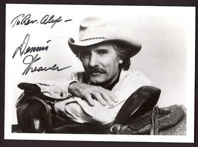 Dennis Weaver Actor Hand Signed Autograph 5x7 Photo | eBay