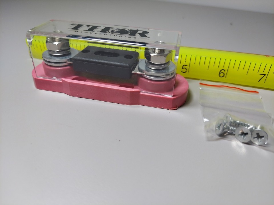 Thor ANL Fuse block GP Marine, Car Audio w/ 150 amp IN LINE FUSE With ...