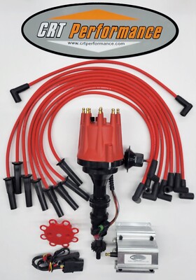 FORD FE 352 390 427 428 Small Cap HEI Distributor RED + 60k Coil + 8MM ...