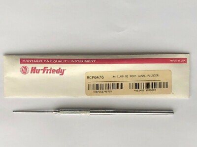 Brand new HU-Friedy #4 LUKS SE ROOT CANAL PLUGGER | eBay
