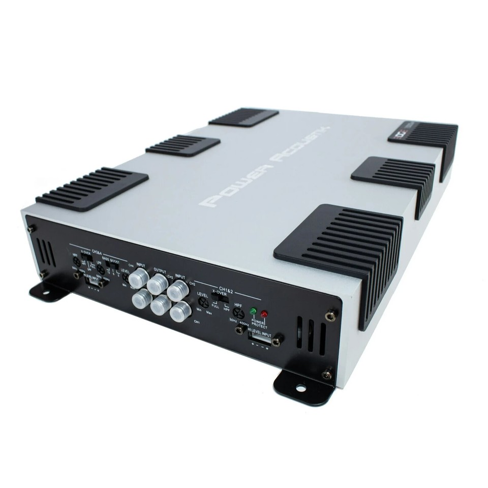 POWER ACOUSTIK EG4-1500 1500 WATT 4-CHANNEL CAR STEREO AMPLIFIER ...