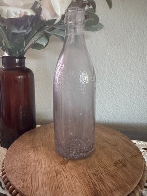 Antique straight side shoulder script Coca Cola Bottle Early 1900s ...