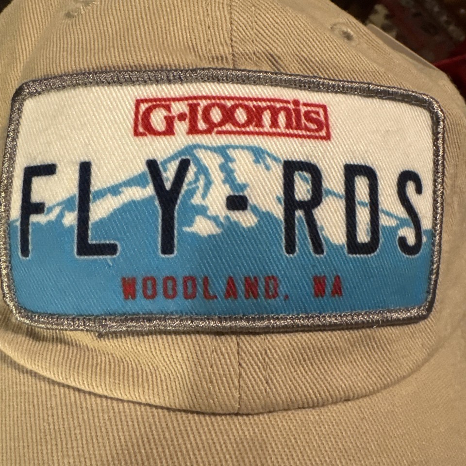 G-Loomis Fly Rods License Plate Hat New With Tags | eBay