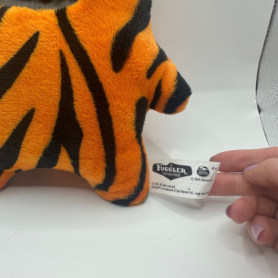 Fuggler Budgie Rabid Rabbit 9-Inch Plush Stuffed Animal Toy Orange ...