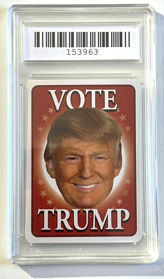 Dana White UFC 2020 Hero Decks VOTE TRUMP Playing Card Graded 10 | eBay