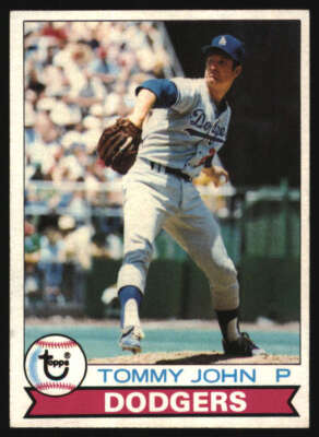 1979 Topps #255 Tommy John EX+ Dodgers 570473 | eBay