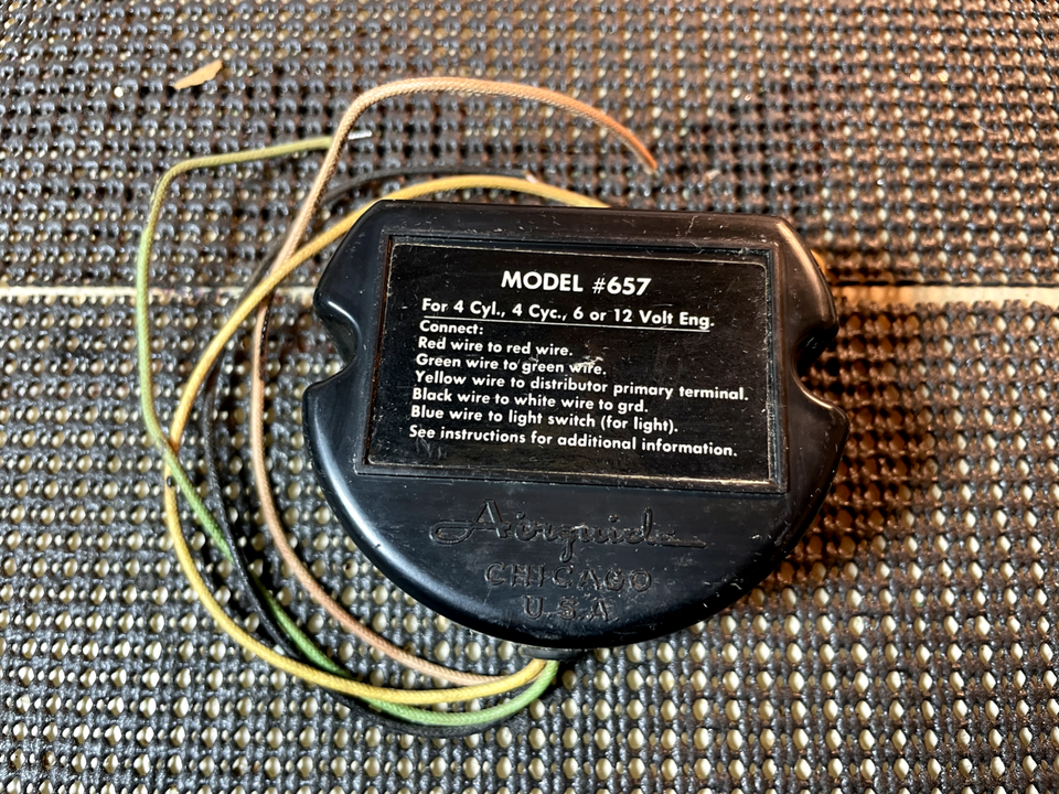 Airguide Boat Tachometer Gauge B-88064, 8000RPM, | eBay