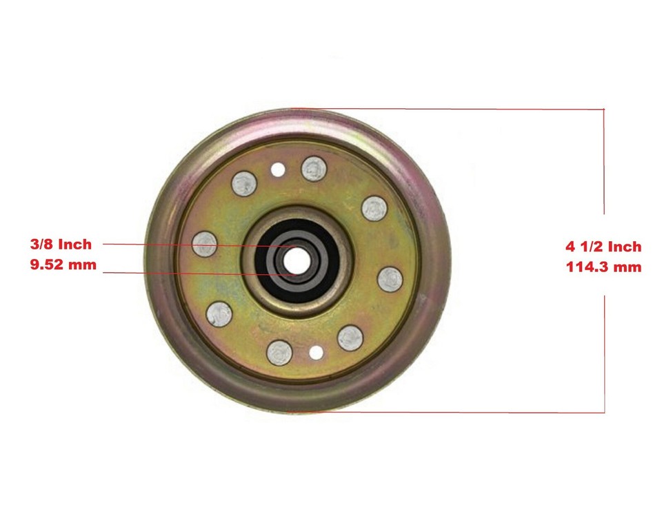 44" For Toro Vacuum Bagger XL Series Drive Assembly Idler Pulley Belt ...