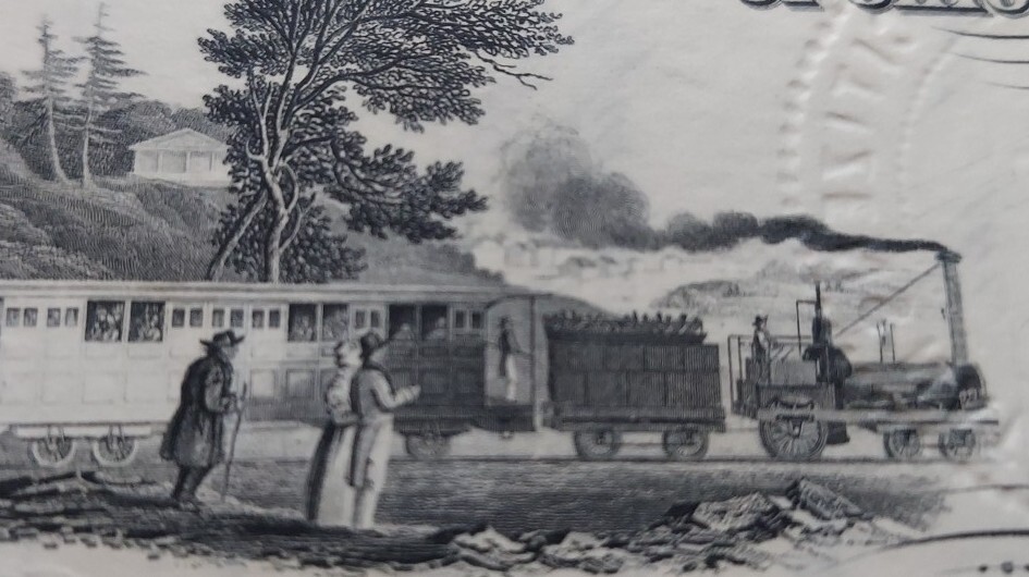 Vintage Little Miami Railroad Stock Certificate OHIO Kool Train ...