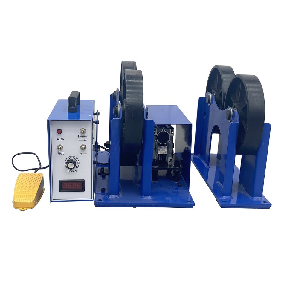 110V Tank Pipe Welding Turning Rolls Tank Rollers 1T Welding Rotator ...