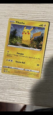pikachu card hp 60 | eBay