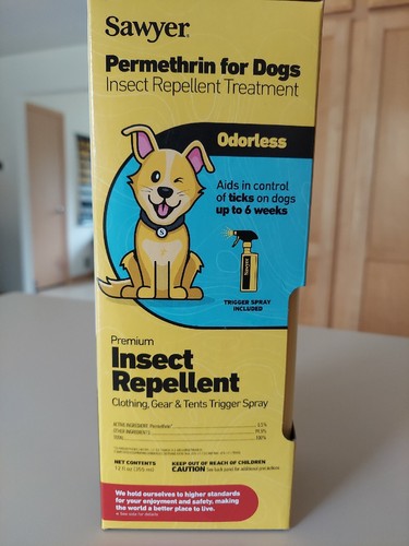 Sawyer Permethrin Insect Repellent Spray for Dogs 12oz Trigger Spray ...