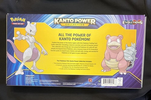 Pokemon Kanto Power Collection Box (Mewtwo/Slowbro) XY Evolutions ...
