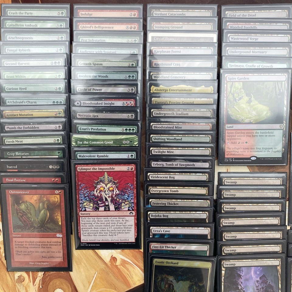 MTG Partner Commander Deck Abby and Joel Last of Us Wizards of the ...