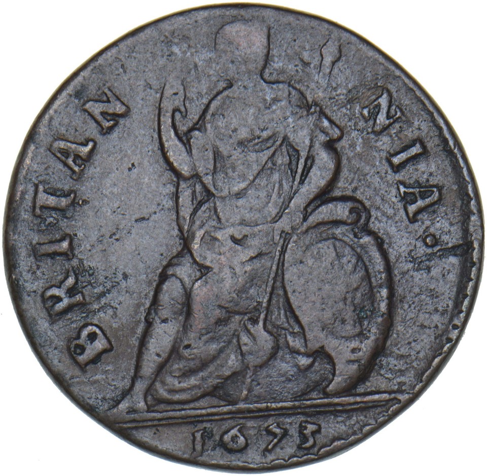 1673 Farthing - Charles II British Copper Coin - Nice | eBay UK