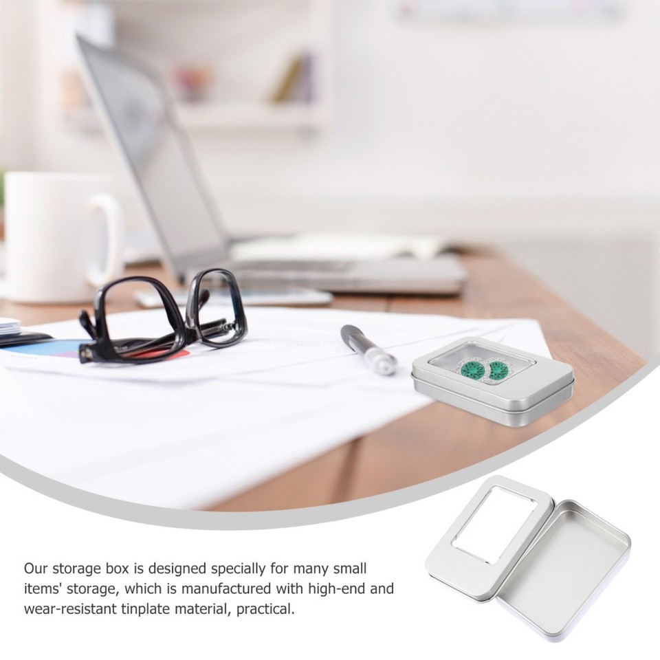 10pcs Square USB Flash Drive Drive Case Box Scatole di immagazzinaggio ...