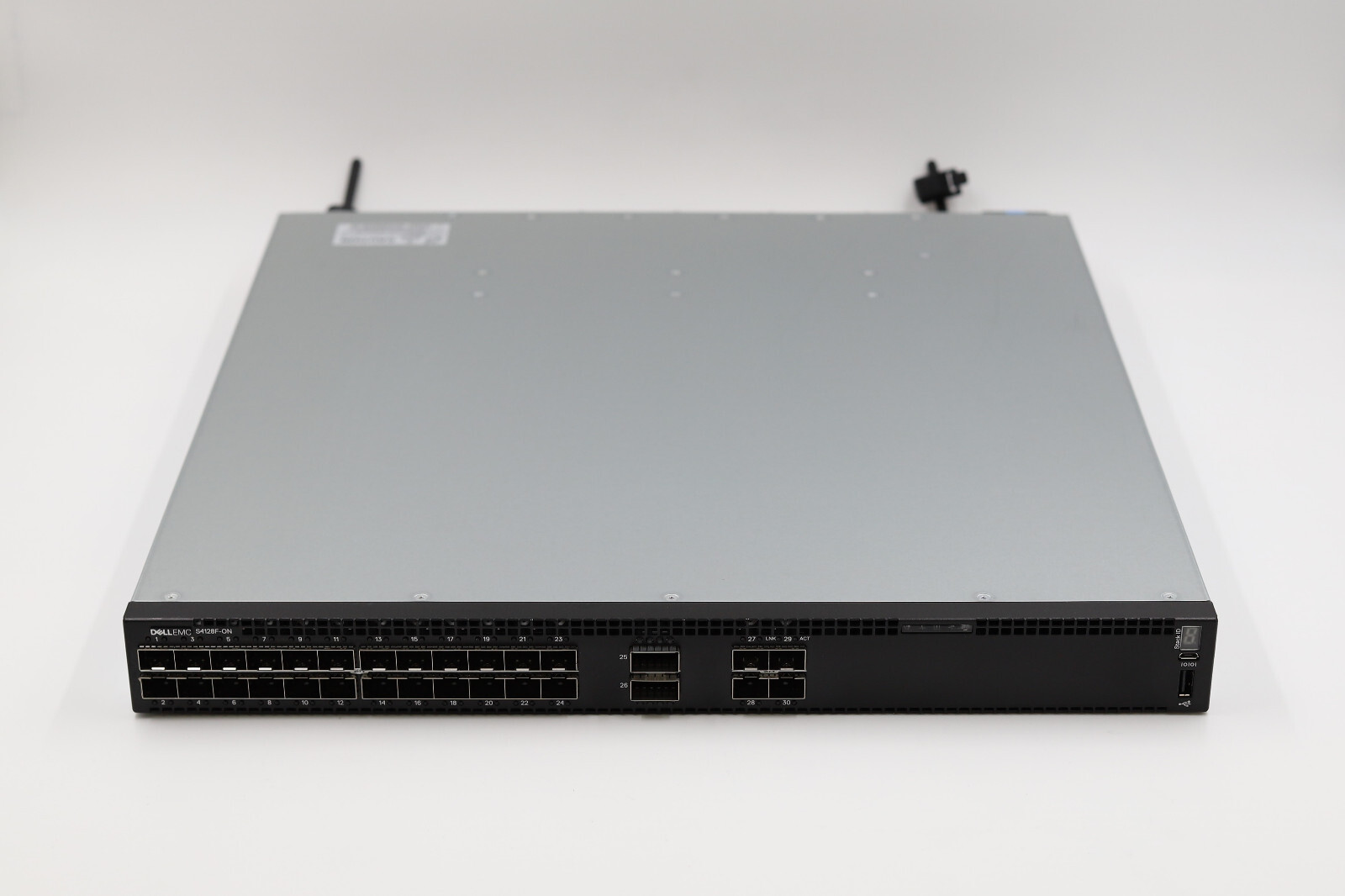 Dell EMC S4128F-ON 28-Port 28xSFP+ 10GbE 2xQSFP 100GbE Network Switch ...