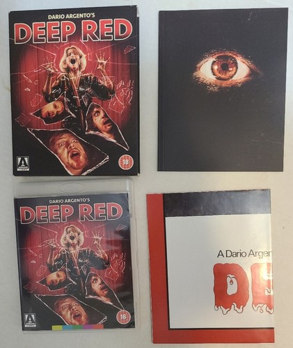 DEEP RED 3 DISC LIMITED Edition 2 Blu Ray+OST CD(Goblin) RARE! All ...