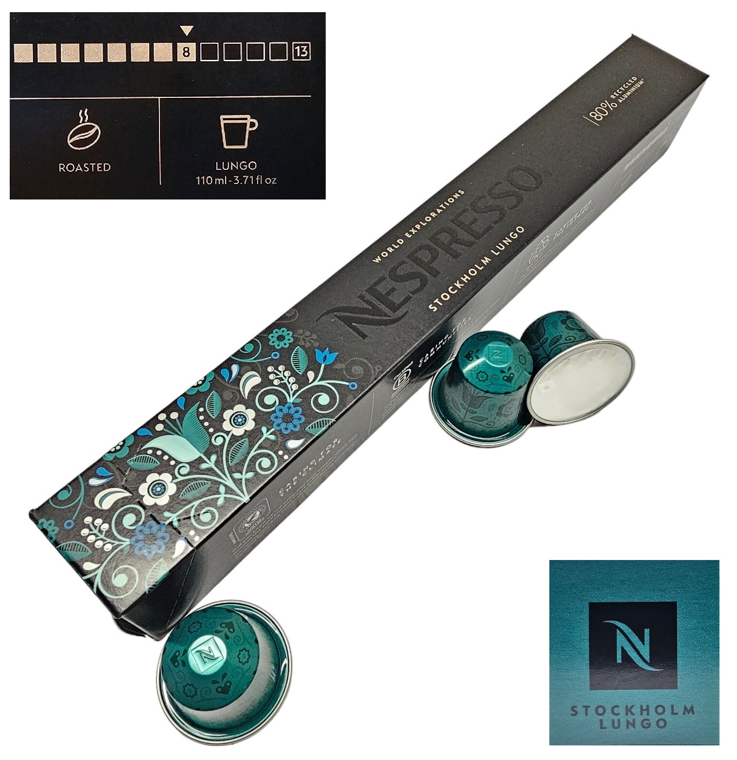 Nespresso CLASSIC Coffee Machine Capsules Pod Sleeve Full Flavour List ...