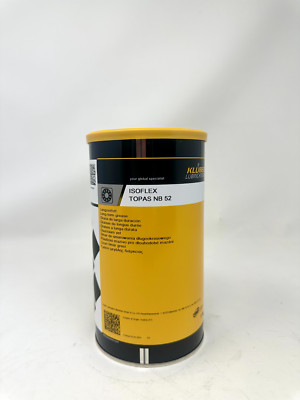 Kluber Isoflex Topas NB 52 Synthetic Rolling, Plain Bearing Grease, 1Kg ...