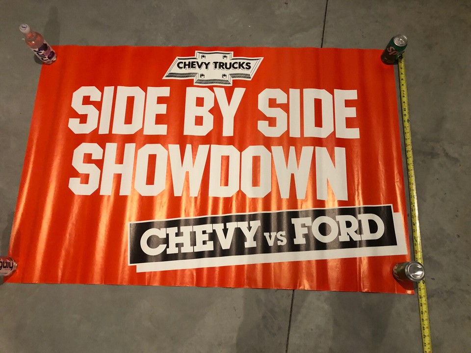chevy verse ford poster | eBay