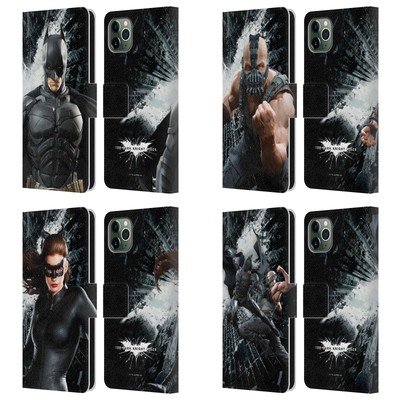 THE DARK KNIGHT RISES CHARACTER ART LEATHER BOOK CASE FOR APPLE iPHONE ...