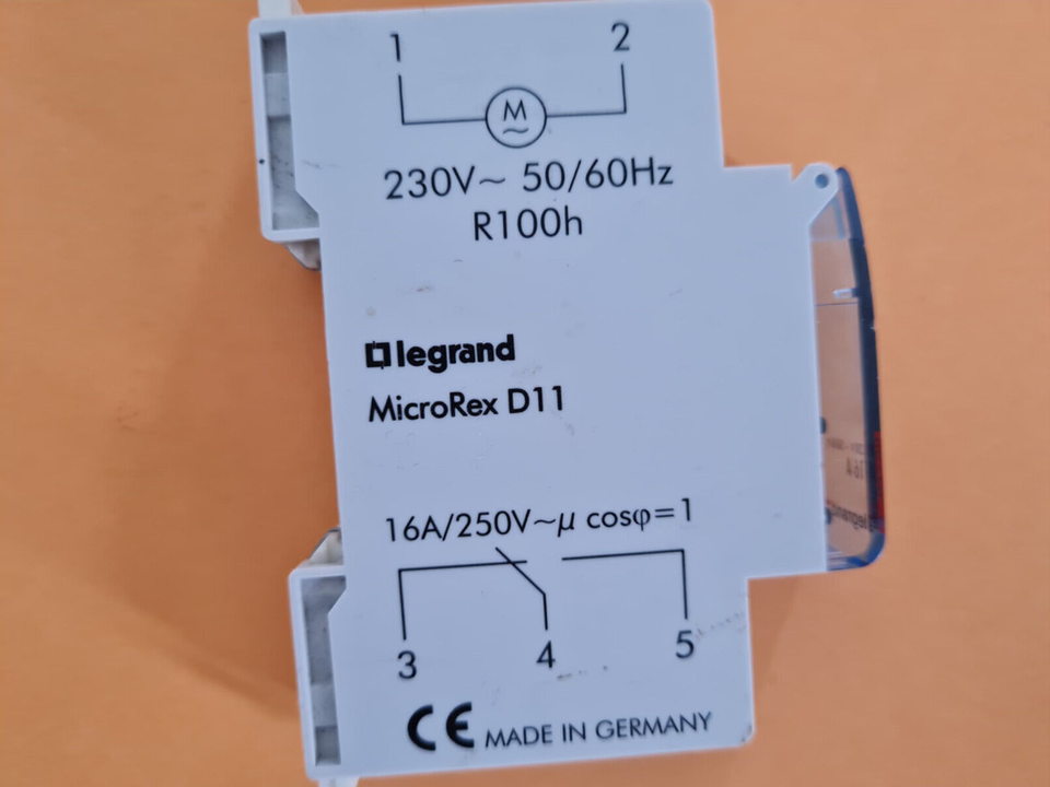 LEGRAND 03700 Microrex D11 , R100H INTER HORAIRE | eBay