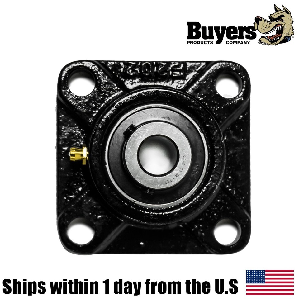 Flange Bearing 5/8" Fits Western 68662 SnowEx D6512 SaltDogg 0208430 ...