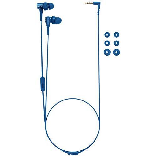 SONY MDR-XB55AP Bass Booster In-Ear Headphones In-line Remote Mic Blue ...