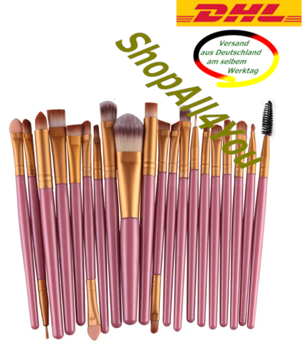 Pinselset Makeup Professionelles 20 Stk. Make Up Pinsel Set ...