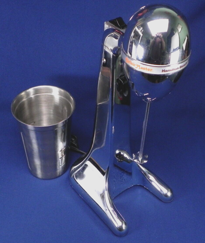 Hamilton Beach Drink Master Classic Chrome Milk Shaker Mixer / Drink ...