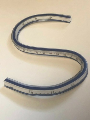 12 inch Flexible Curve Ruler | eBay