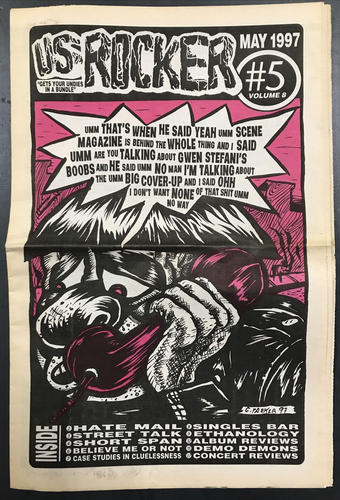 U.S. ROCKER MAGAZINE-MAY 1997-VOL 8 #5-CLEVELAND OH-ALBUM/CONCERT ...