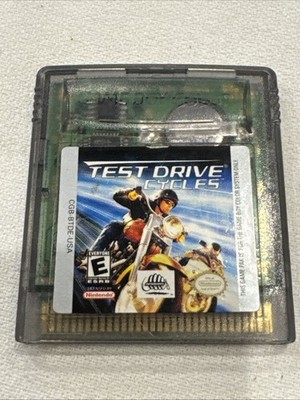 Test Drive Cycles (Nintendo Game Boy Color GBC)-Clear Cartridge Works ...