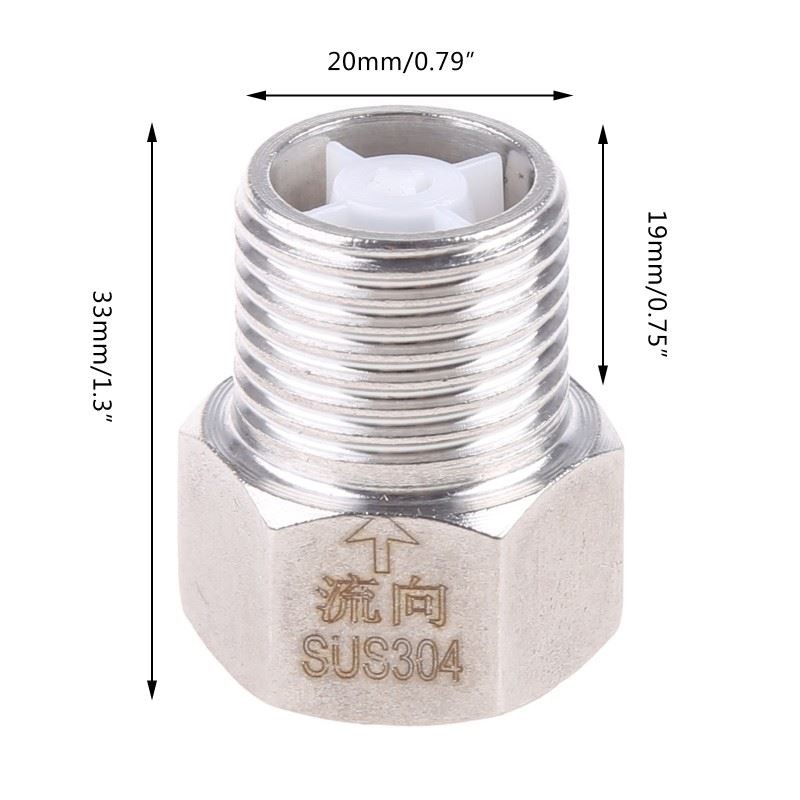 Copper Threaded Check for Valve Multi-purpose One Way Non-return check ...