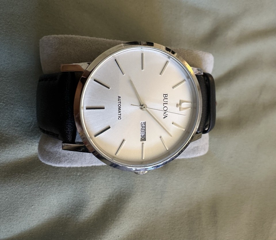 Bulova Classic Silver Men's Watch - 96C130 42429558830| eBay