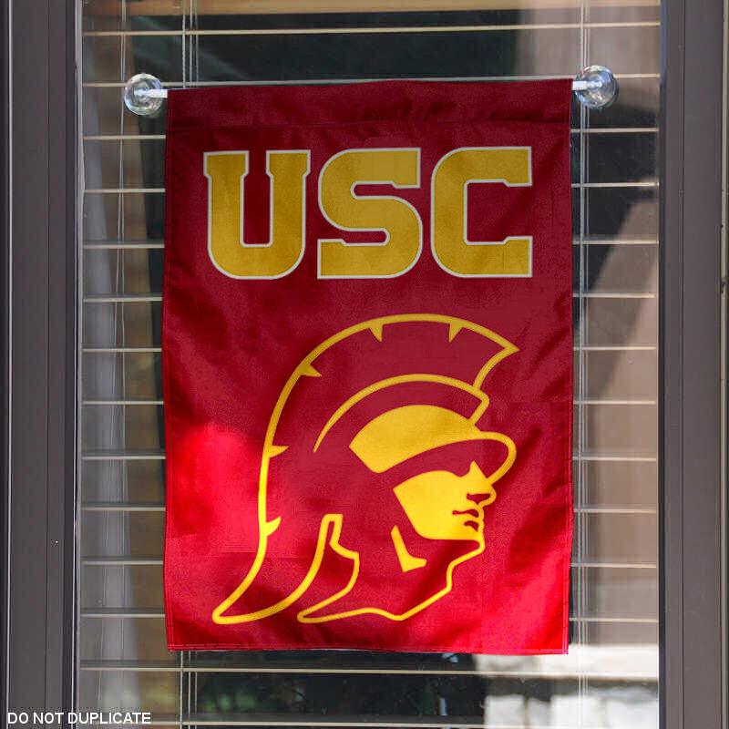 USC Trojans Trojan Head Garden Flag and Yard Banner | eBay