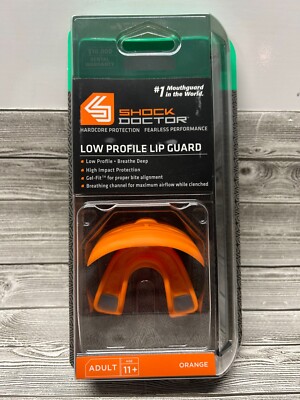 Shock Doctor -Low Profile Lip Guard-Adult Age 11+ High Impact ...