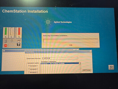 Chemstation G2070-60072 A.10.01 software, License Included HPLC / GC ...
